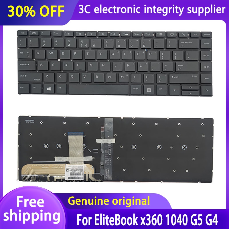 Jual PREORDER New US Backlit Keyboard For HP EliteBook X360 1040 G5 G4 ...