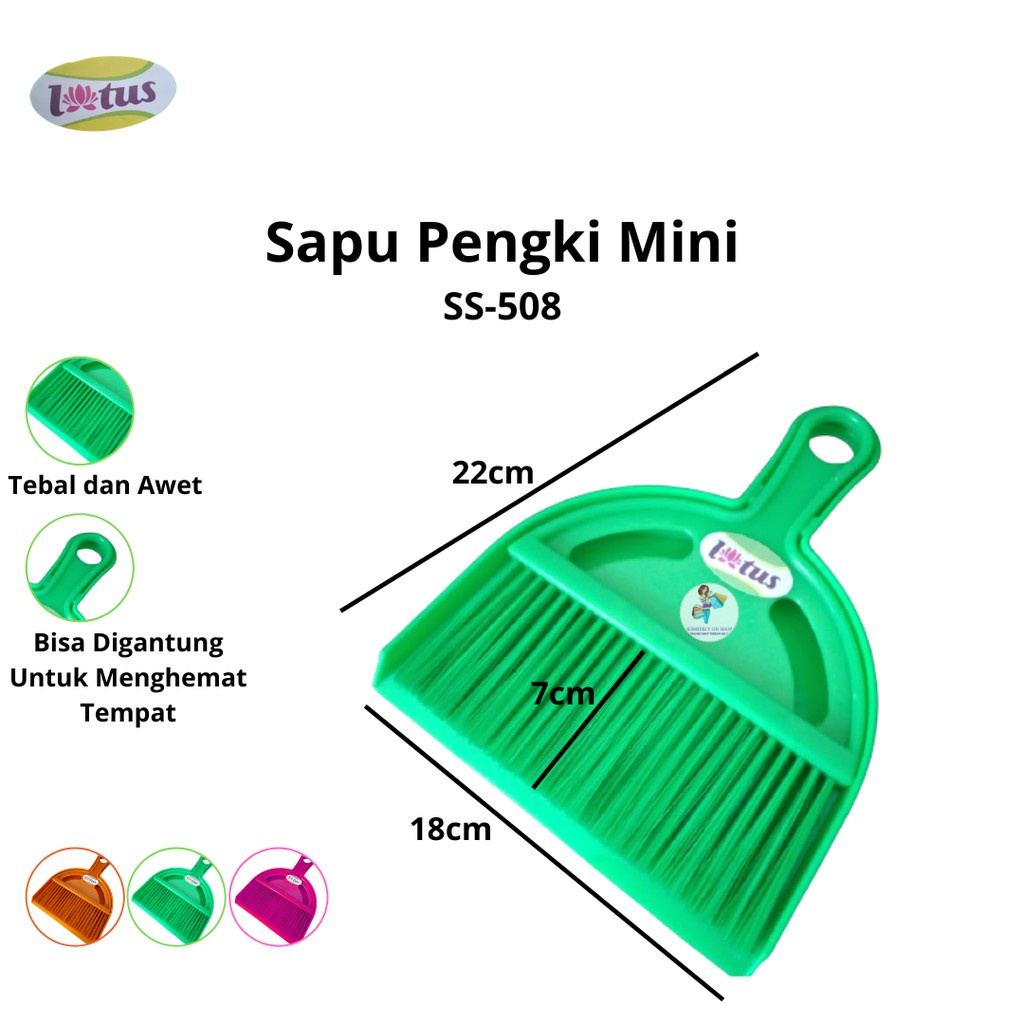 Jual Lotus Sapu Pengki Mini SS-508 | Shopee Indonesia
