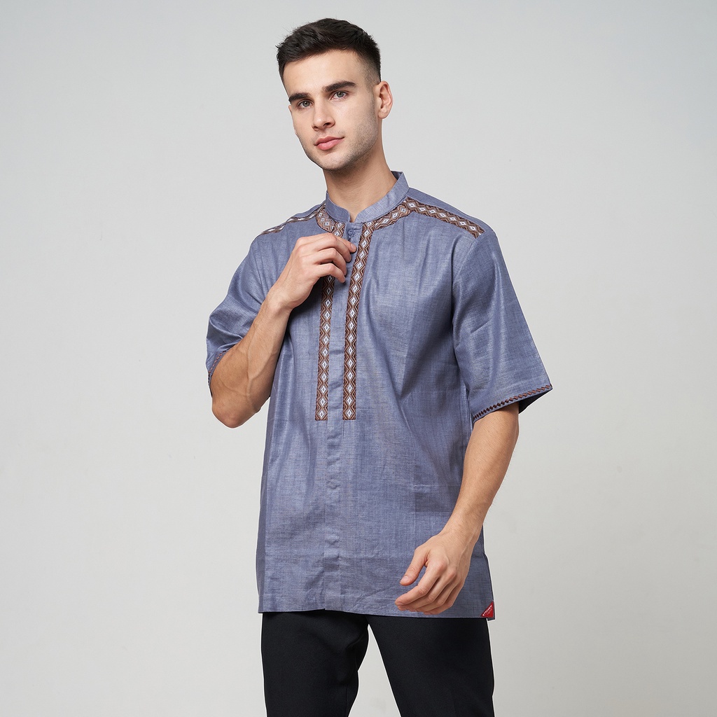 Jual Preview Baju Koko Hadziq | Shopee Indonesia