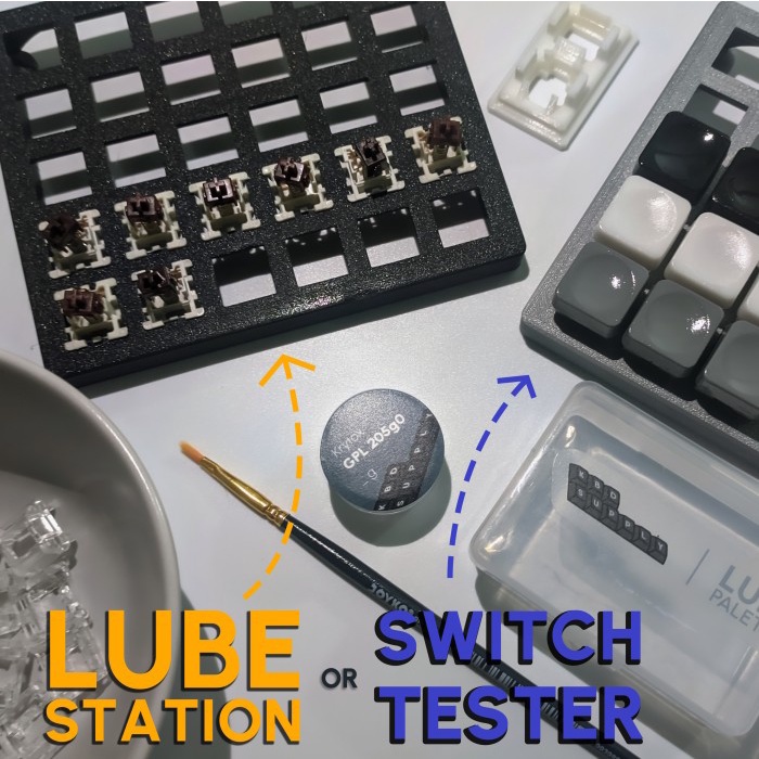 Jual Lube/Lubing Modding Station - Switch Tester/Holder Mechanical ...