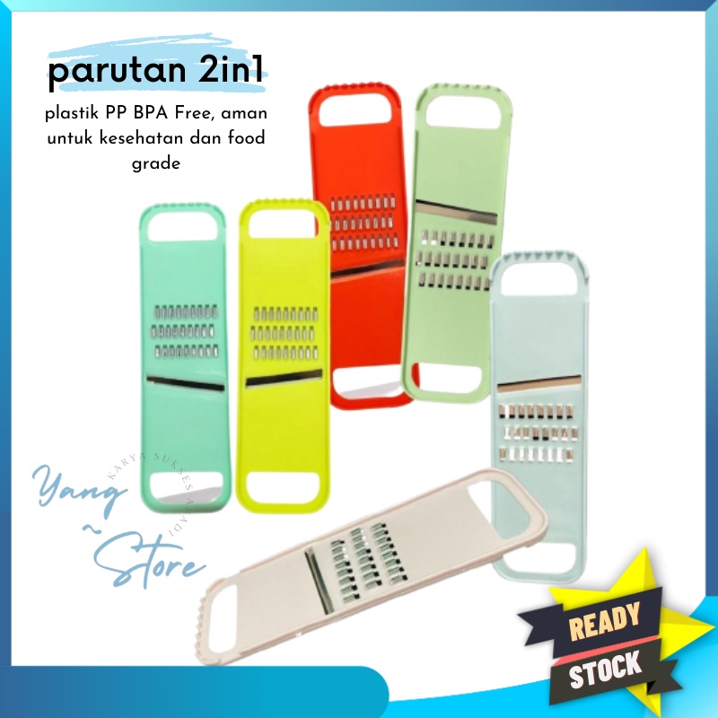 Jual YGS A202 - Parutan Serbaguna 2 in 1 Warna Multifungsi Mini Parutan ...