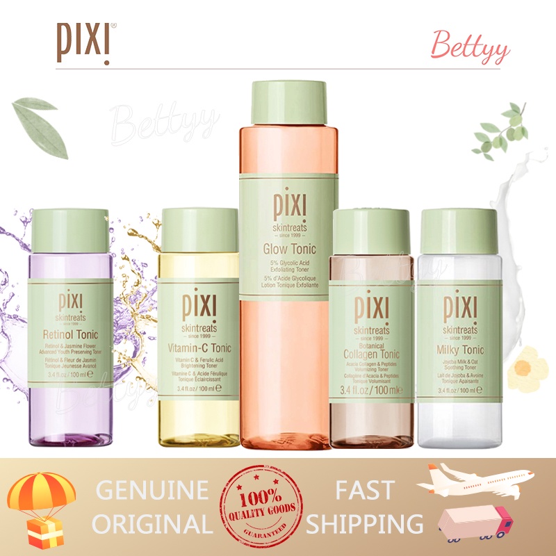 Jual Pixi Glow Tonic with 5% Glycolic Acid/ Vitamin C/Retinol Tonic ...
