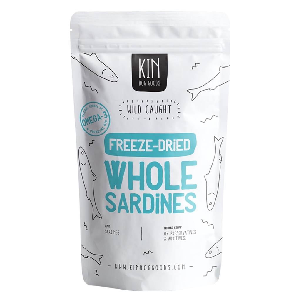 Jual KIN Dog Goods - Freeze Dried Whole Sardines | Shopee Indonesia