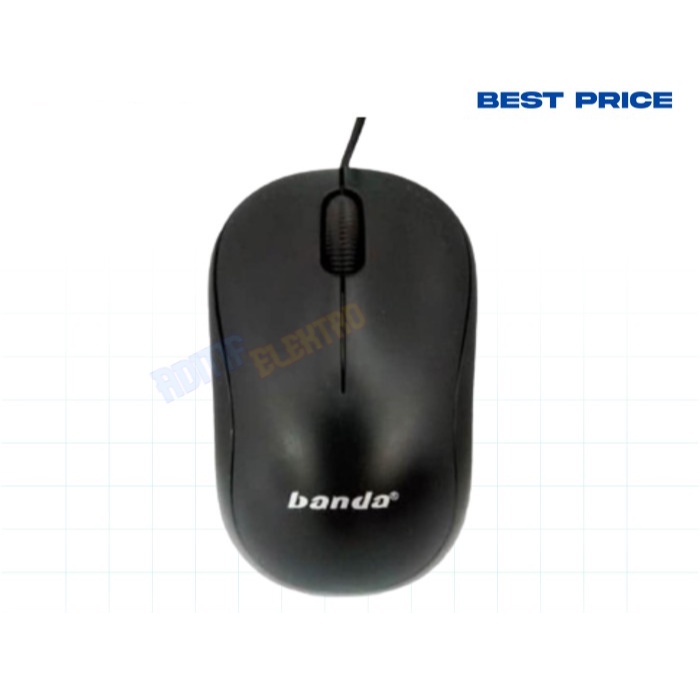 Jual Mouse Banda Wire USB Port | Shopee Indonesia