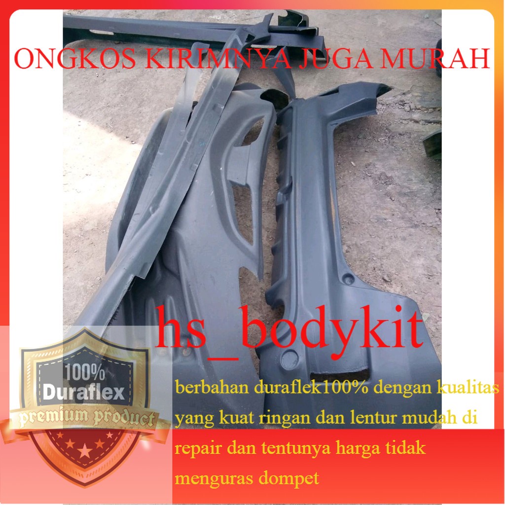 Jual Bodykit Honda Jazz Gd3 Adaptasi Mugen Rs Inclued Foglam Bodikit ...