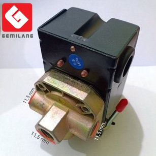 Jual Pressure Switch Otomatis Kompresor Angin 1/4 HP Female | Shopee ...