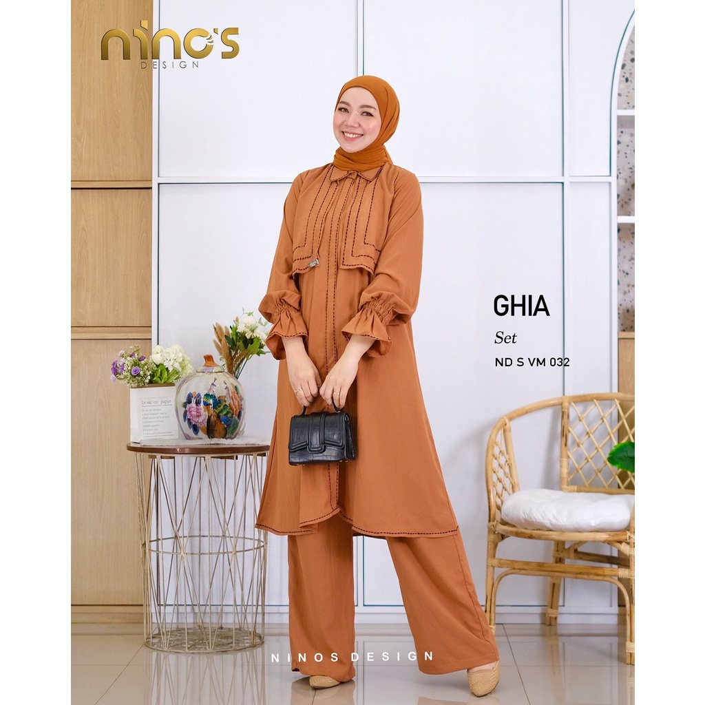 Jual Ninos Design Ghia Set Muslim | Shopee Indonesia