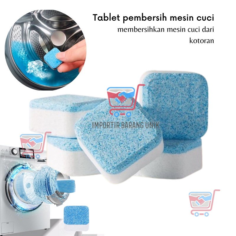 Jual IMB -E413- Tablet Pembersih Tabung Mesin Cuci Deep Cleaning Bola ...