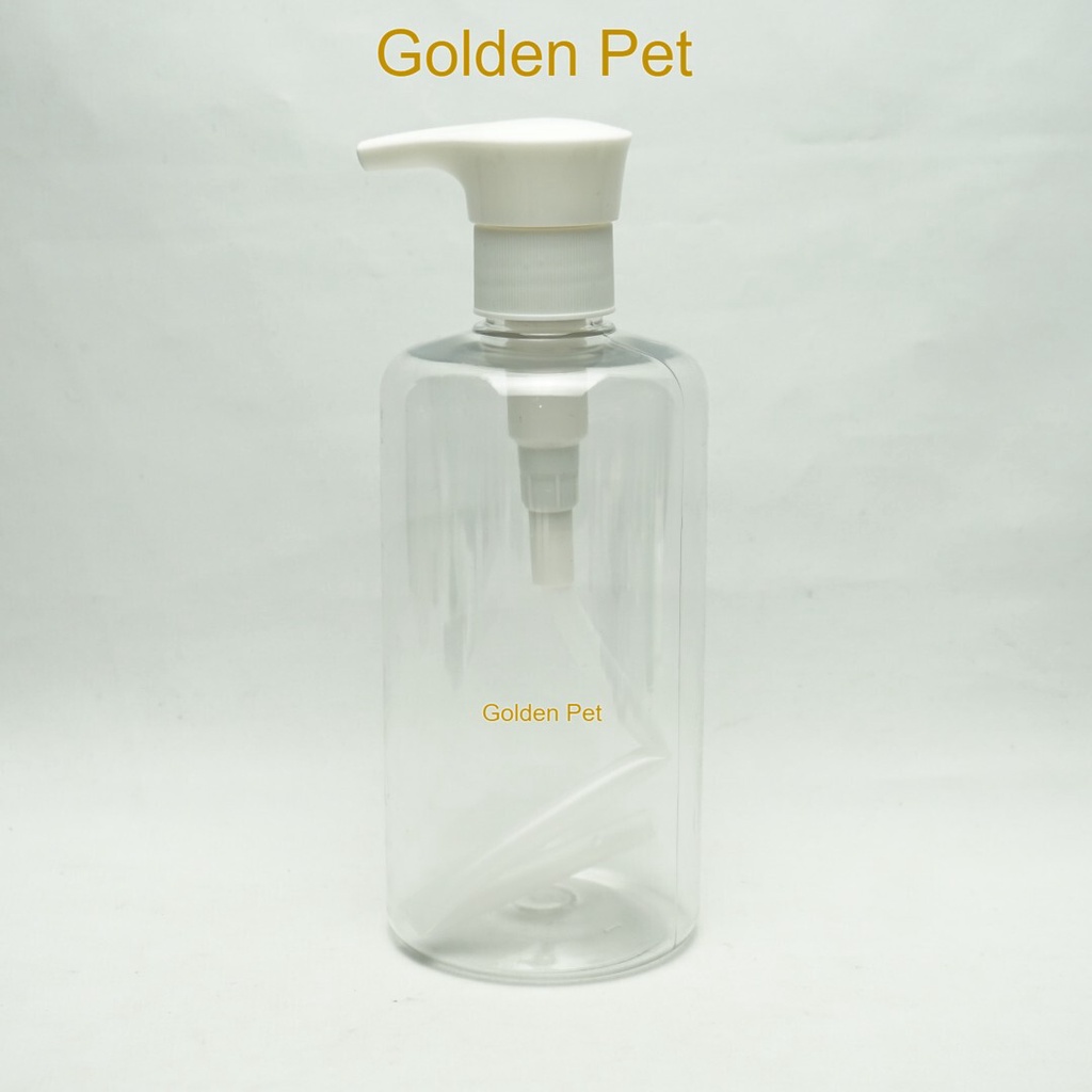 Jual Botol 500 ml Natural Handsoap Pump Lotion Uniq / Botol Plastik ...