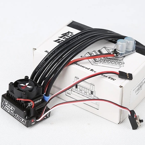 Jual ESC XRC ET120 Easy Turbo 120A 1/10 sensored brushless | Shopee ...