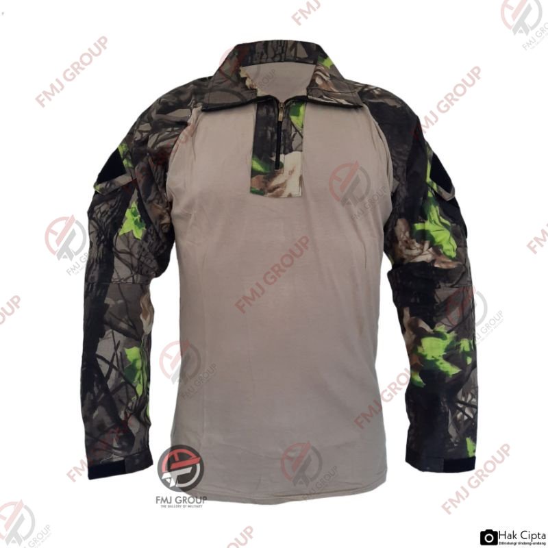 Jual Kaos BDU Loreng CAMO / combat shirt loreng camo / Kaos BDU kombinasi | Shopee Indonesia