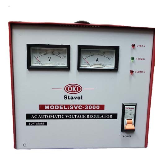 Jual Oki SVC-3000 Stabilizer 3000VA Motor 3000W VA Regulator Listrik 3000 W | Shopee Indonesia