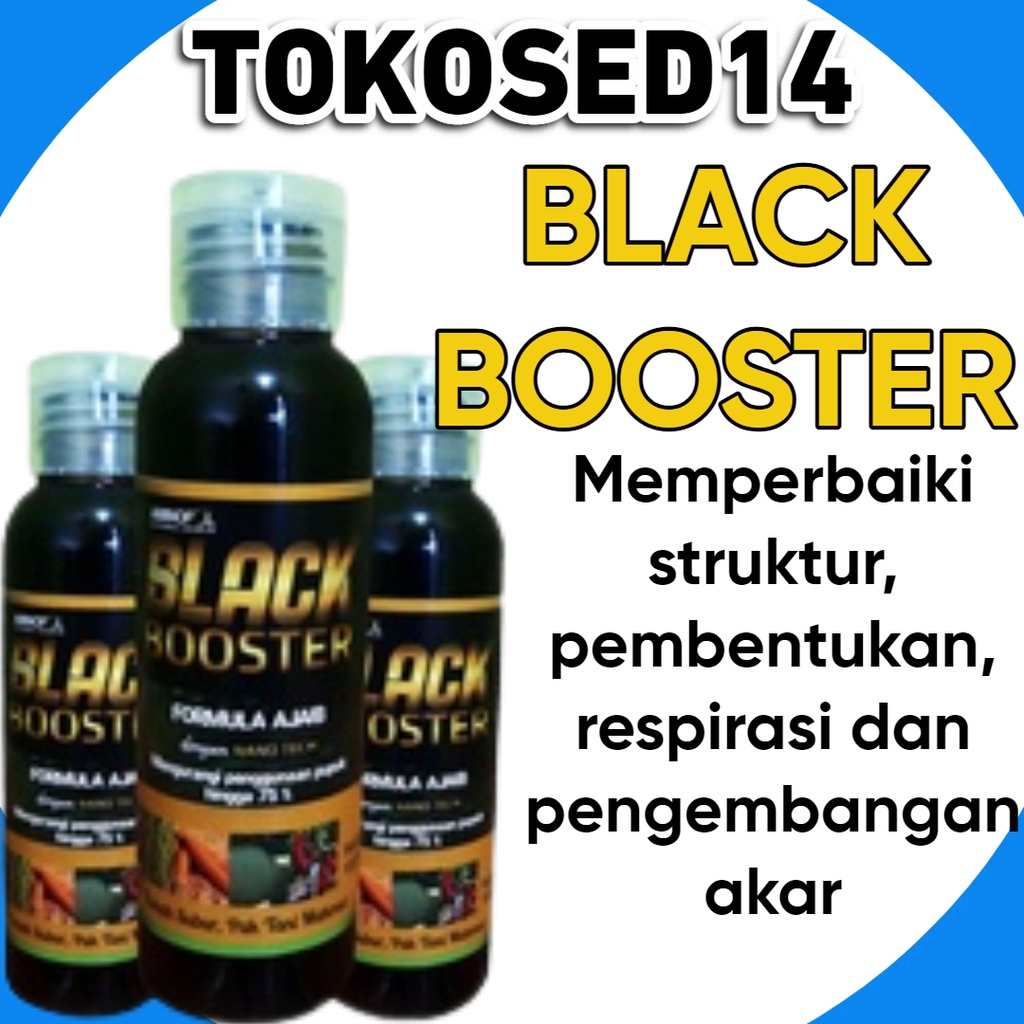 Jual BLACK BOOSTER 100ml Penghemat Pupuk NPK UREA ZA Pupuk Booster ...