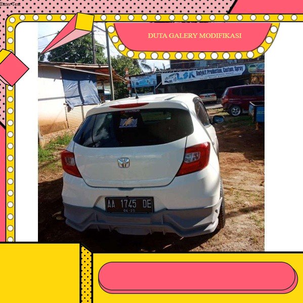 Jual bodykit brio type-r add on belakang saja Bodykit- DUTA Modifikasi ...