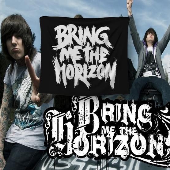 Jual BENDERA BRITISH ROCK BAND BRING ME THE HORIZON BMTH POSTER KAIN ...