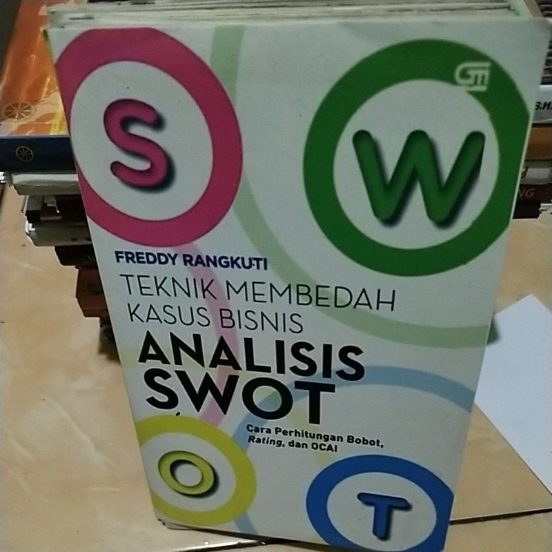 Jual Teknik Membedah Kasus Bisnis Analisis SWOT by Freddy Rangkuti ...