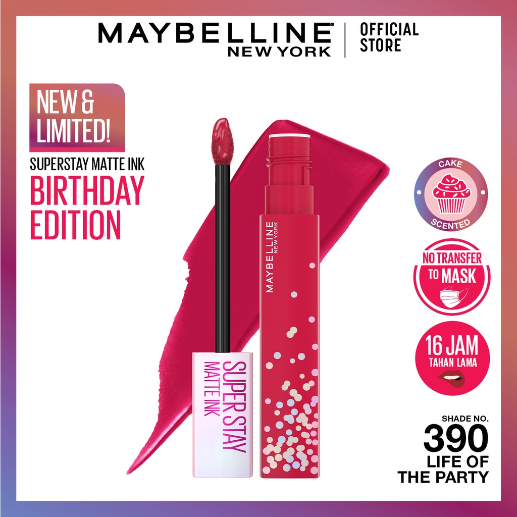 Jual (HARGA SEPESIAL PROMO)BARANG LANGKAH Maybelline Superstay Ink No ...