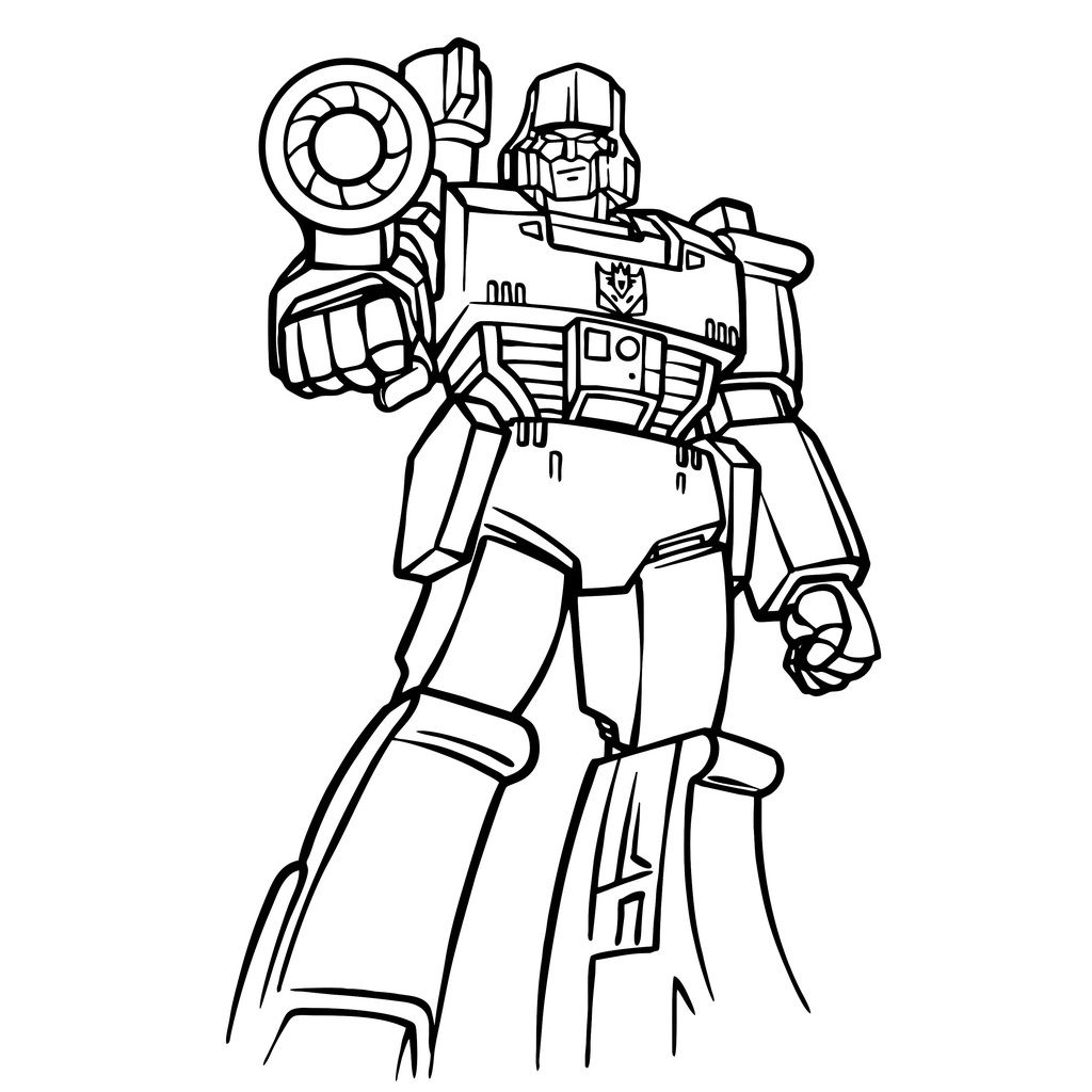 Jual Gambar Mewarnai ~ ROBOT/ Seketsa Lukis / Drawing Sketch / Sketsa ...