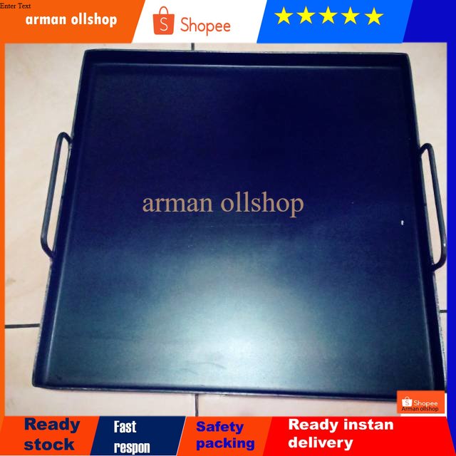 Jual Loyang roti bakar wajan plat baja kotak pemanggangan roti ...