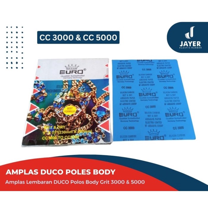 Jual Amplas Lembaran Duco Grit 3000 / 5000 Amplas Poles Body Repair ...