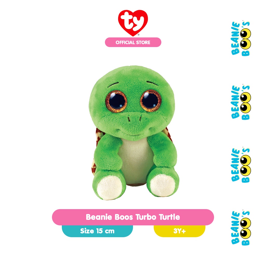 Jual TY Beanie Boos Turbo Turtle (Regular) - Boneka Kura Kura | Shopee ...