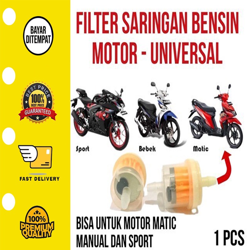 Jual Filter Saringan Bensin Gabus Motor Universal GN5 Trail ATV ...