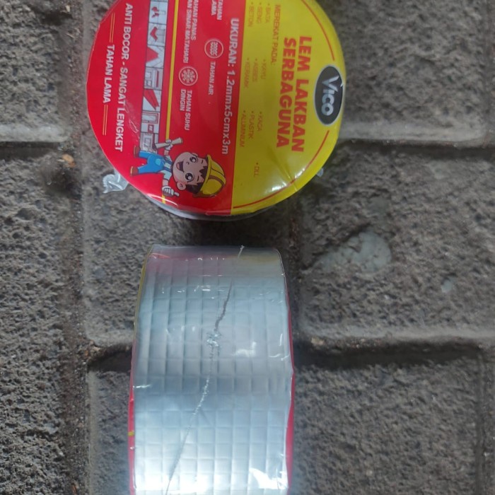 Jual Lem seng / Lakban anti bocor talang / lem seng serba guna VICO ...