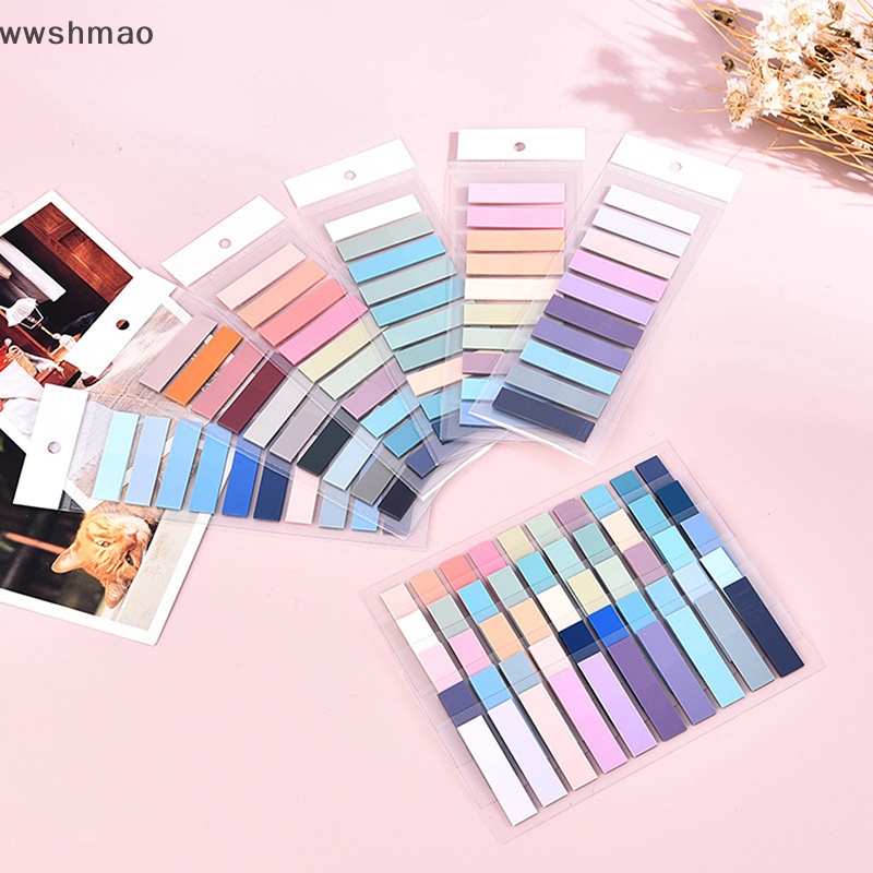 Jual Wwsh 200lembar Penanda Halaman Index Tab Bookmark Transparan ...