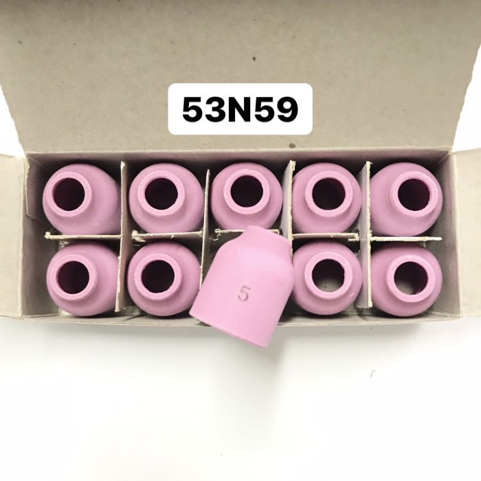 Jual Keramik Argon 53N59 No.5 Ceramic Tig Argon Torch Alumina Nozzle ...
