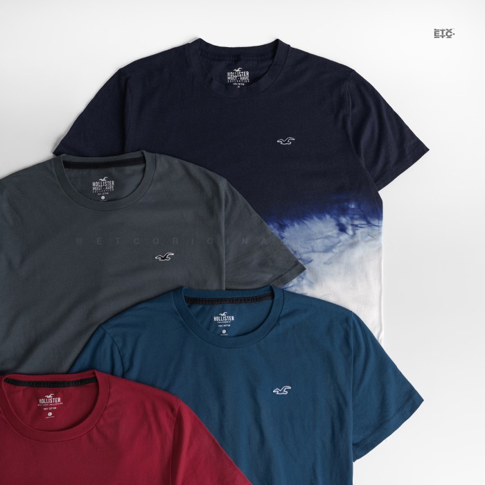 Jual Kaos Pria - HLSTR Must Have Collection | Shopee Indonesia