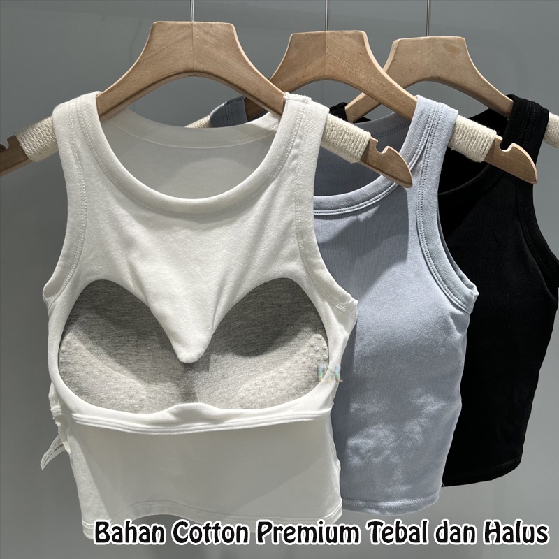 Jual Tanktop 001 - 003 Untuk Wanita Remaja Dewasa Bahan Cotton Premium ...
