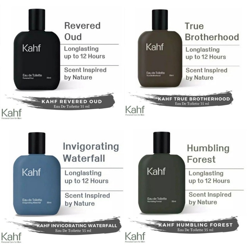 Jual Parfum Pria KAHF Eau de Toilette Perfume / Minyak wangi KAHF ...