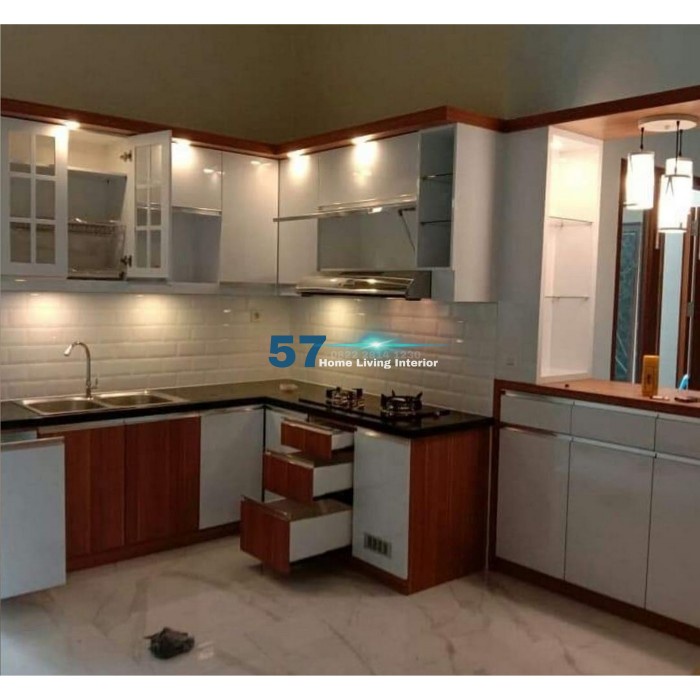 Jual Lemari Dapur - Kitchen Set Segala Jenis Model Free Desain Dan ...