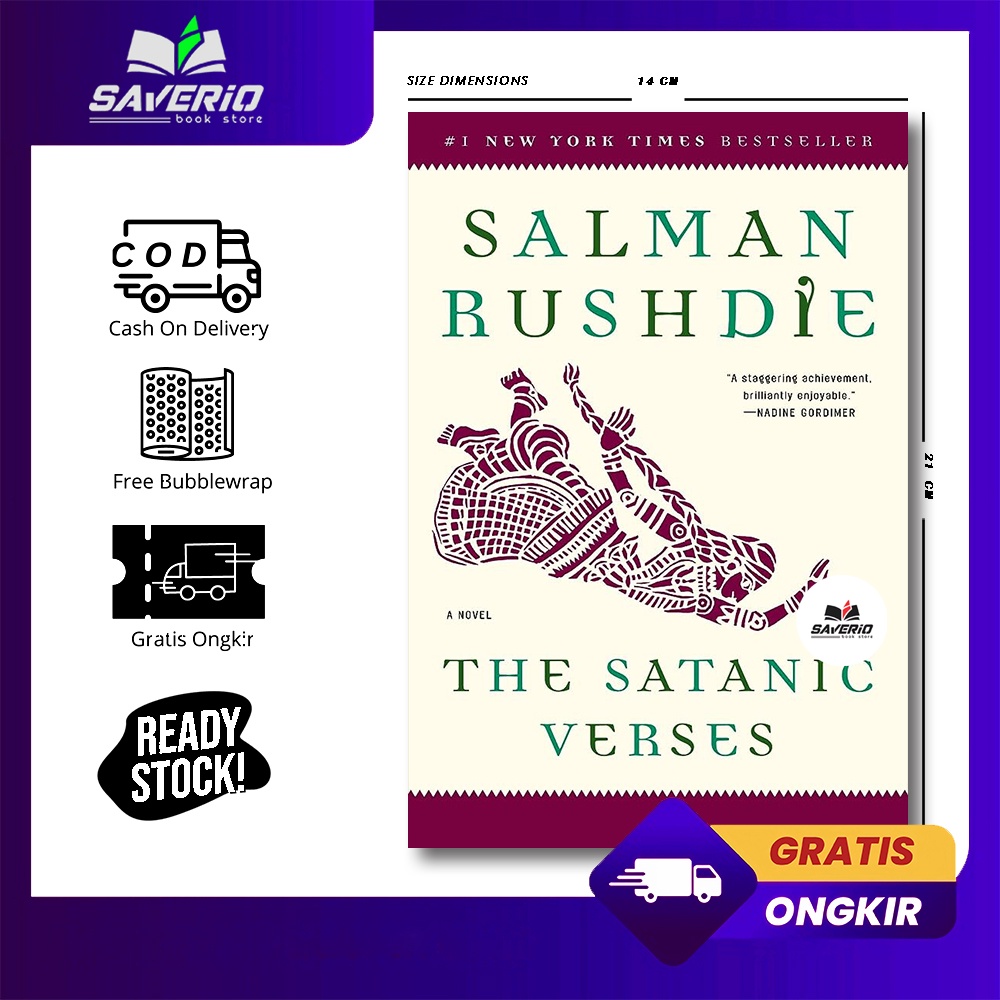 Jual The Satanic Verses by Salman Rushdie | Shopee Indonesia
