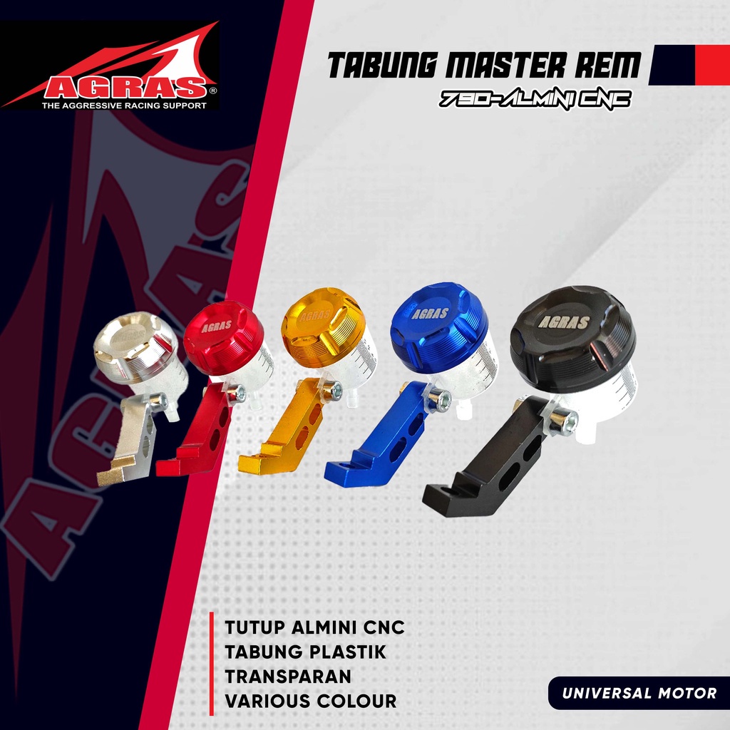 Jual Tabung Master Rem CNC Transparan Universal Motor | Shopee Indonesia