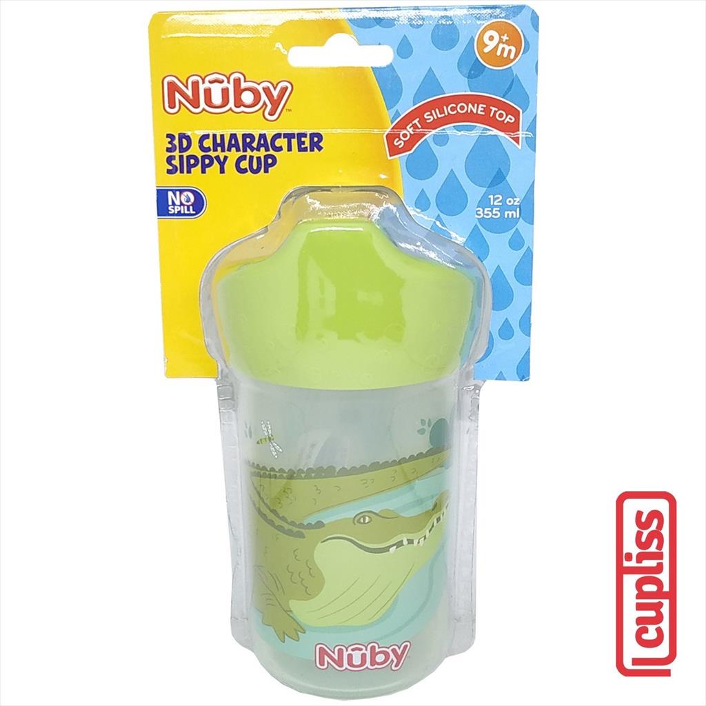 Jual NUBY Original 3D Character 355ml Spout Cup Alligator 355 ml Gelas Minum Sippy Cupliss KG ...