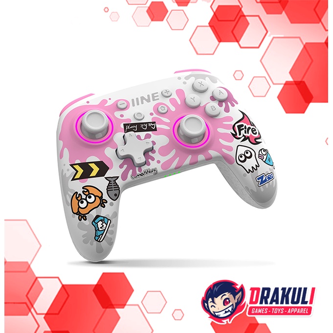 Jual Switch lIne Controller Wireless Splatoon Edition | Shopee Indonesia