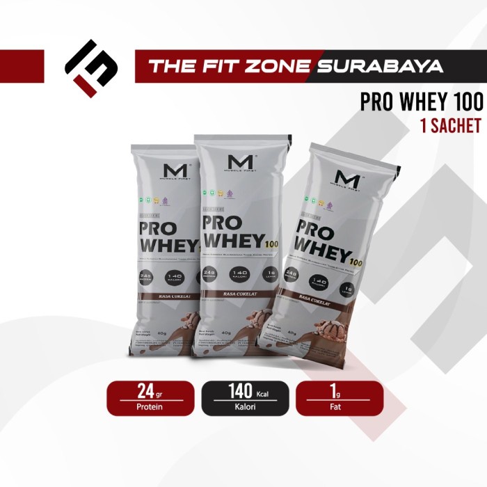 Jual M1 Musclefirst Pro Whey 1 Sachet Whey Protein | Shopee Indonesia