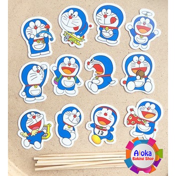 Jual Topper Cake Tema Doraemon \ Hiasan Kue Ultah Anak | Shopee Indonesia