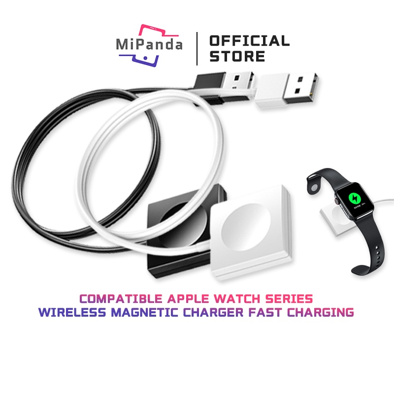 Jual Mipanda Wireless Magnetic Charger for App Watch 6 5 4 3 2 1 SE ...
