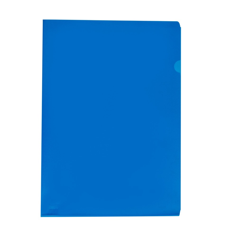 Jual Bantex Map L Plastik Bening Clear Sleeve A4 Blue | Shopee Indonesia