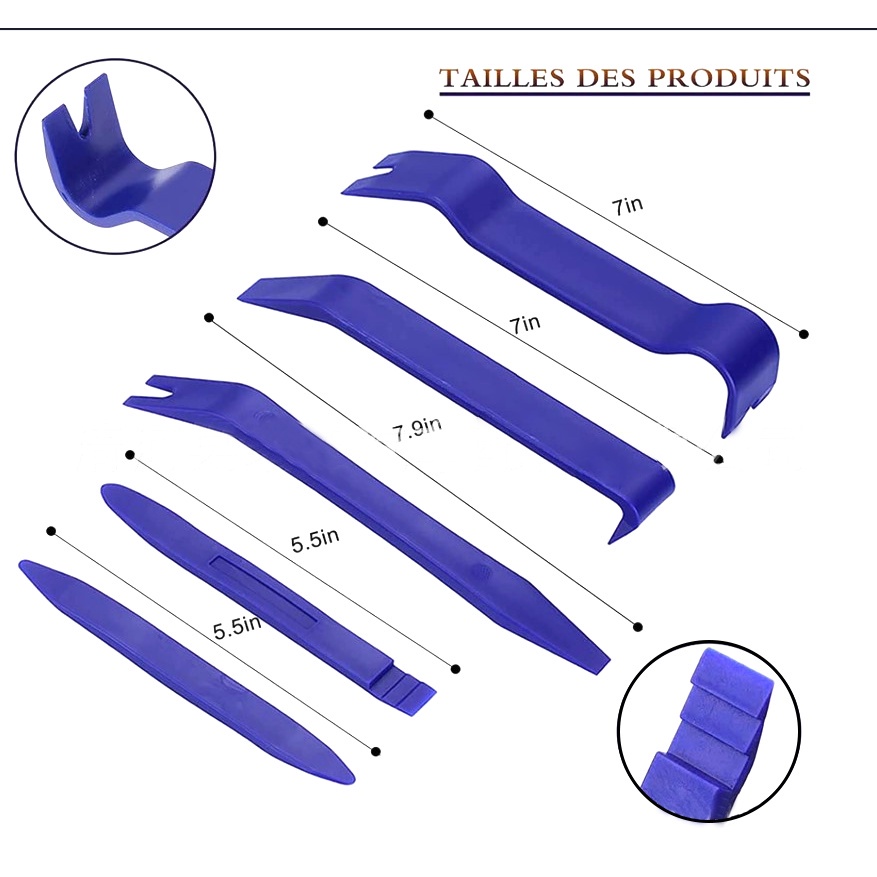 Jual 4pcs/lot Plastic Auto Car Pry Tool Kit Car Door Cip Panel Trim ...