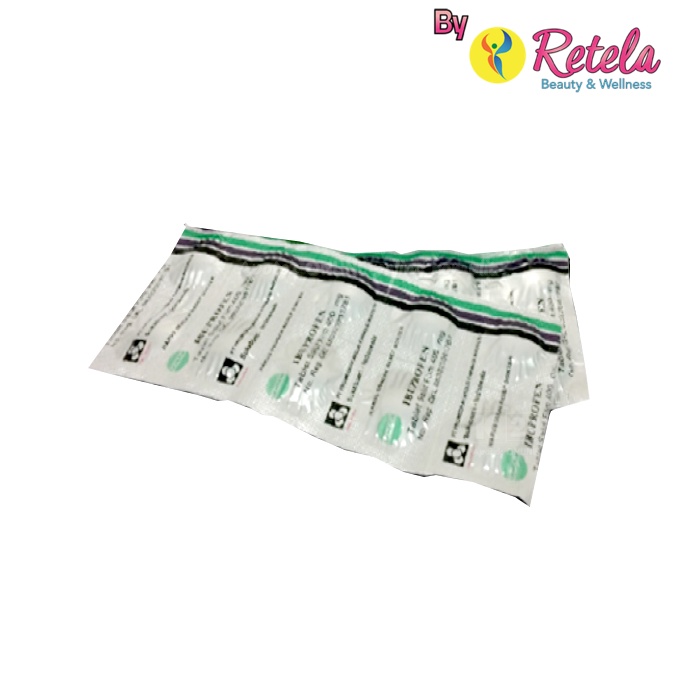 Jual IBUPROFEN 400MG 1 STRIP 10 TABLET | Shopee Indonesia
