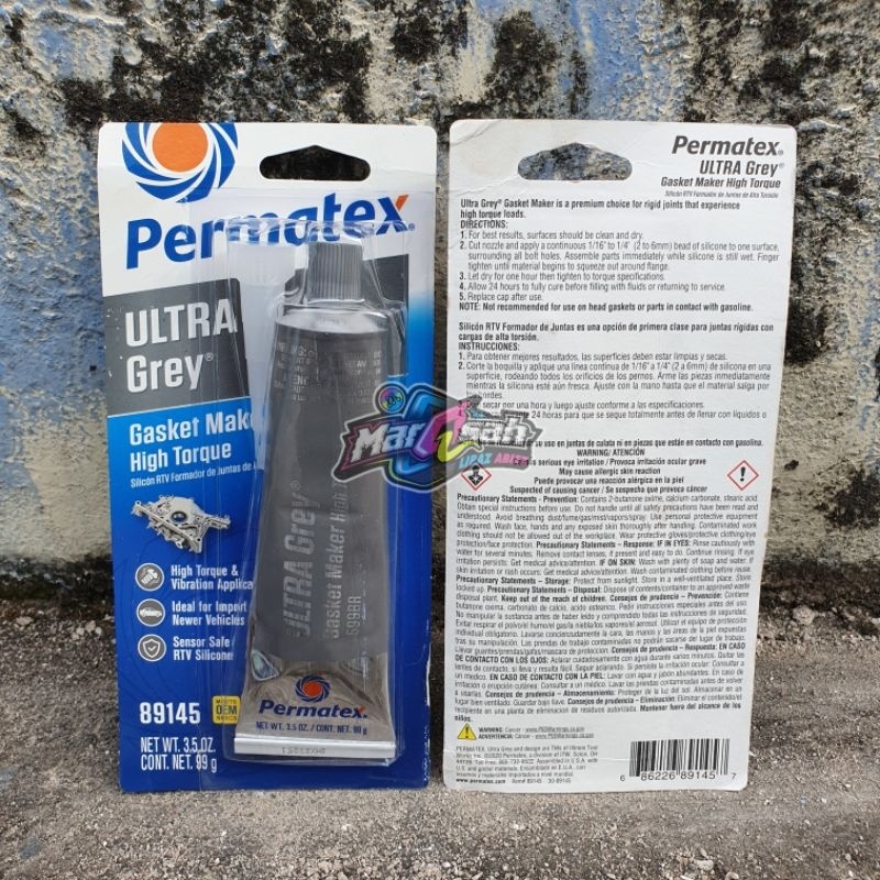 Jual Lem Permatex Rtv ultra Grey Lem Motor Mobil Lem Paking Motor ...