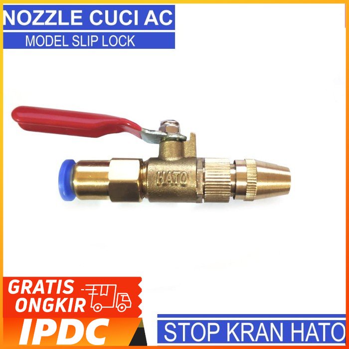 Jual Nozzle Cuci AC Nozel Spayer Semprotan Tekanan Tinggi Konektor SLip ...