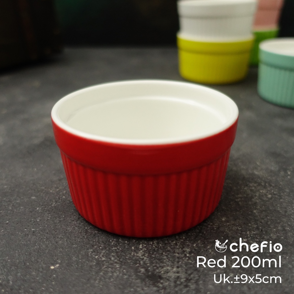 Jual Ramekin Bowl Ceramic Mangkok Keramik Creme Souffle Brulee Mangkuk Sop | Shopee Indonesia