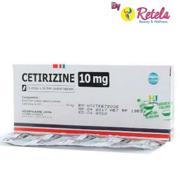 Jual CETIRIZINE 10MG 1 STRIP 10 TABLET | Shopee Indonesia