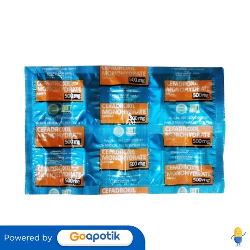 Jual CEFADROXIL HEXPHARM JAYA 500 MG STRIP 10 KAPSUL | Shopee Indonesia
