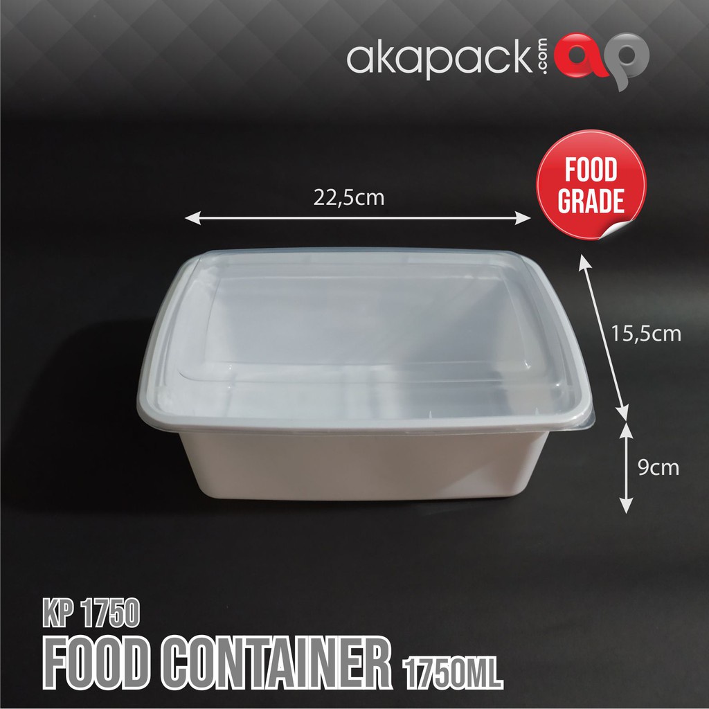 Jual Thinwall Easypack KP 1750 Minimal Order 30 Pcs/ food container 1750ml | Shopee Indonesia