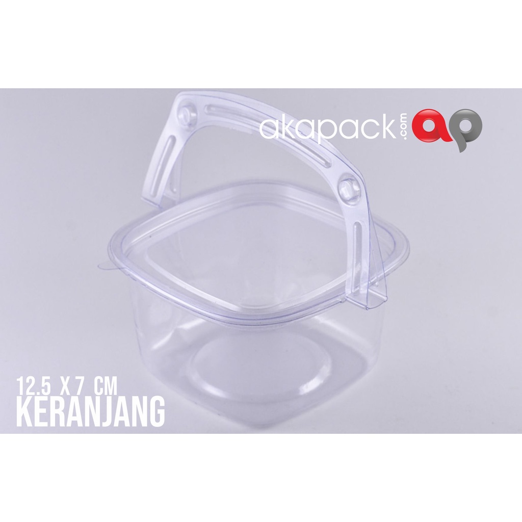 Jual (20pcs) Tray Mika Keranjang 500ml | Mika Salad | Wadah Kurma ...